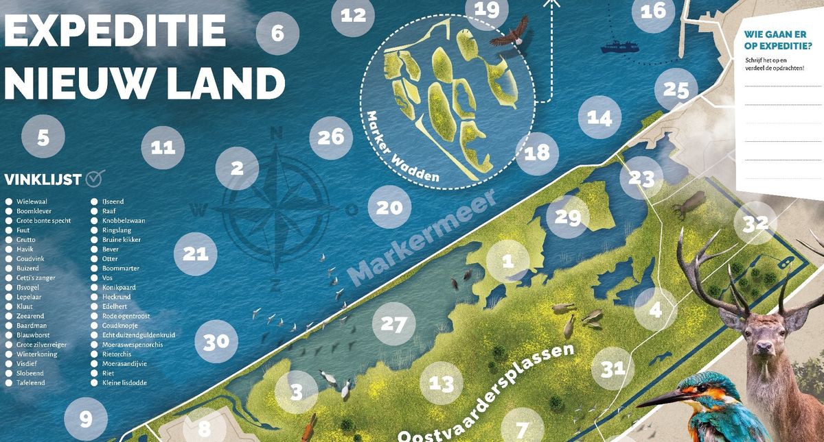 Expeditie Nieuw Land | Nationaal Park Nieuw Land