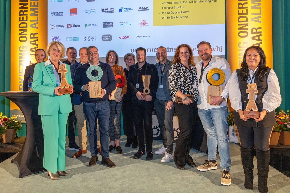 Winnaars Onderneming van het Jaar 2024-2025 | Onderneem in Almere