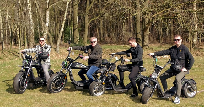 Tour with an Eko-Chopper, Eko-bike of Eko-Cruiser | Drenthe