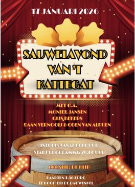 Sauwelaovnd van 't Kattegat komt eraan in Dorphuis De Klip! | Beleven ...