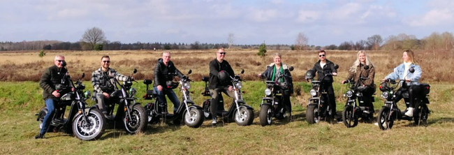Tour with an Eko-Chopper, Eko-bike of Eko-Cruiser | Drenthe