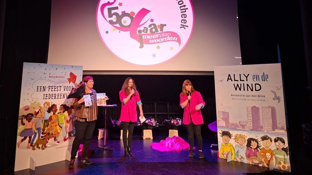 Library launches youth books in honour of 50th anniversary | Visit Almere