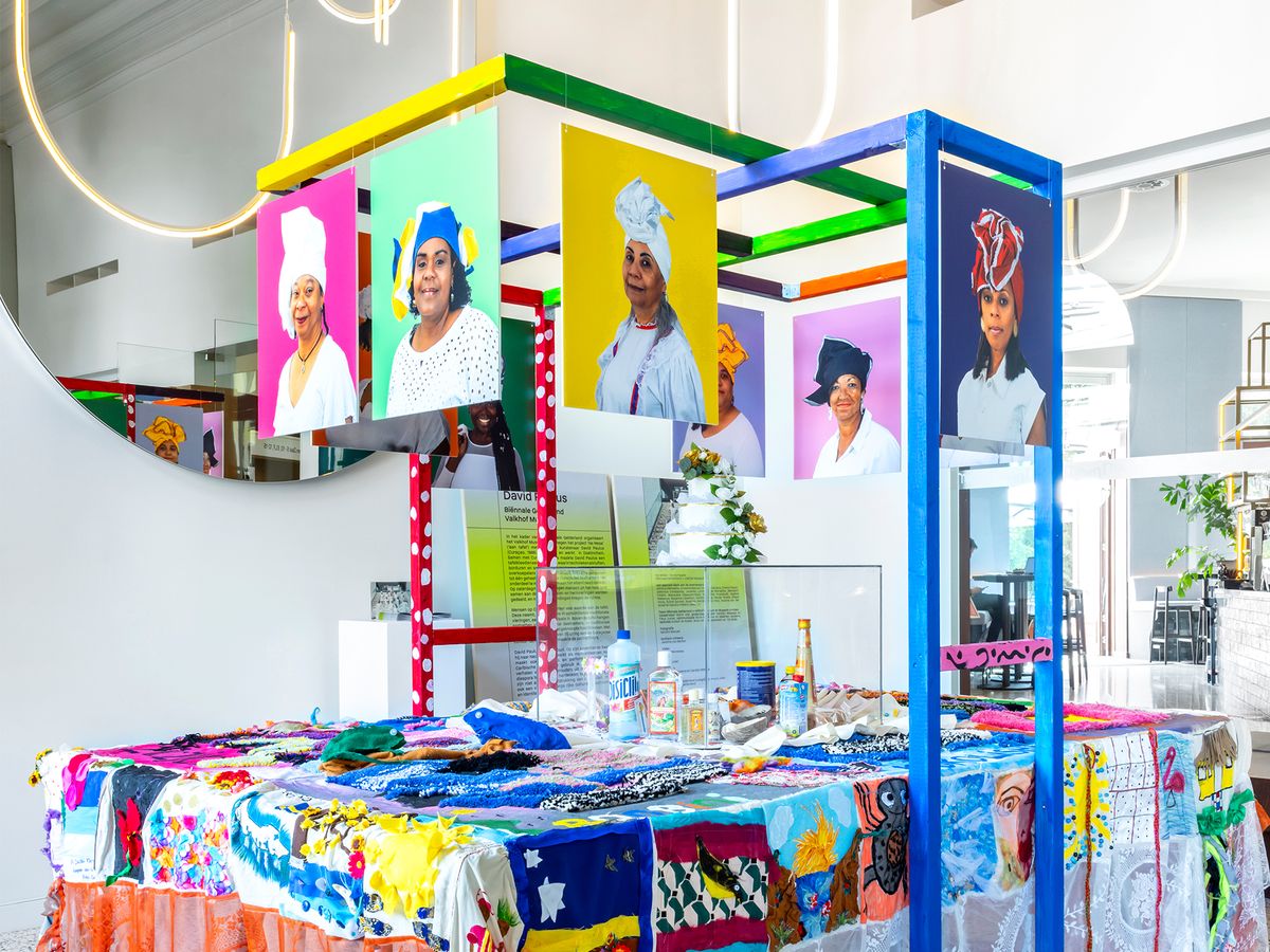 Project ‘Na Mesa’ van David Paulus te zien in de Kunstkamer van het ...