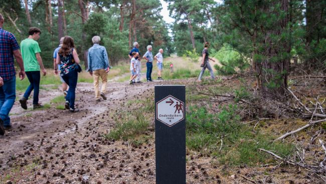 Guided tour of Second World War hiding place Dennenlust by Gerard ...